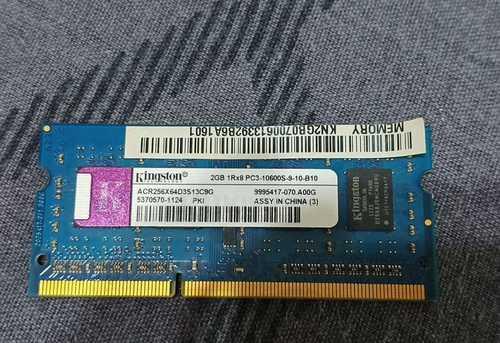 Оперативная память для ноутбука ddr3