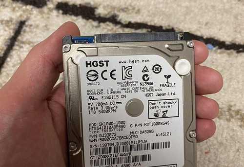 Жесткий диск hgst sata-III 1Tb