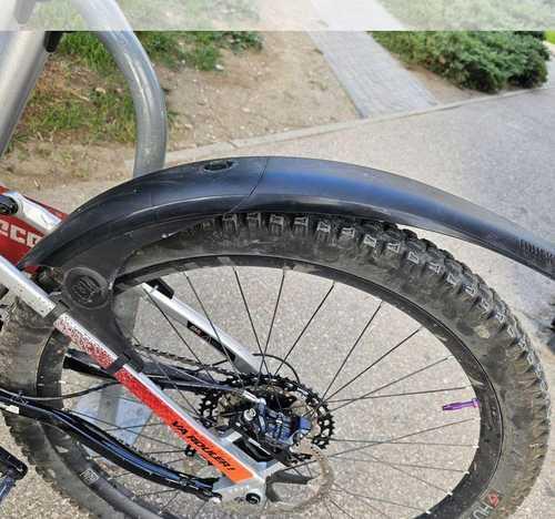 Крыло Mucky Nutz Mud Guard Rear для двухподвеса