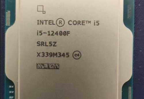 Процессор Intel core I5 12400F oem