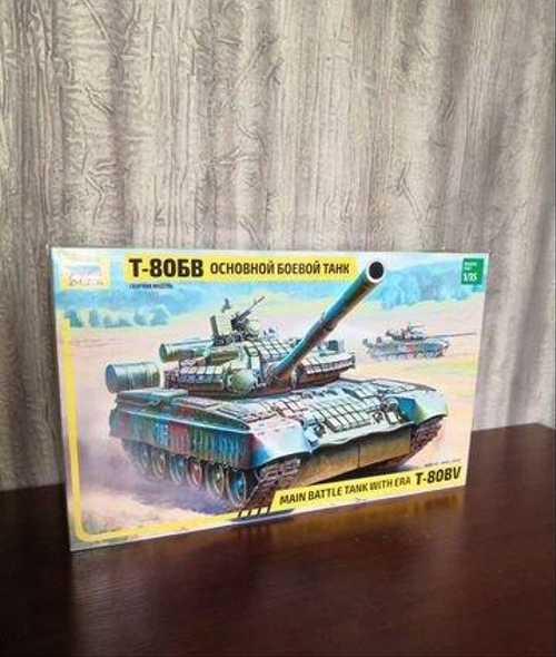 Сборная модель Основной боевой танк Т-80бв