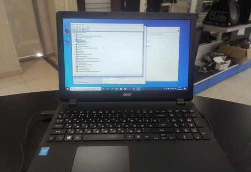 15.6" Ноутбук Acer Extensa EX2508-P4P3 черный (Pen