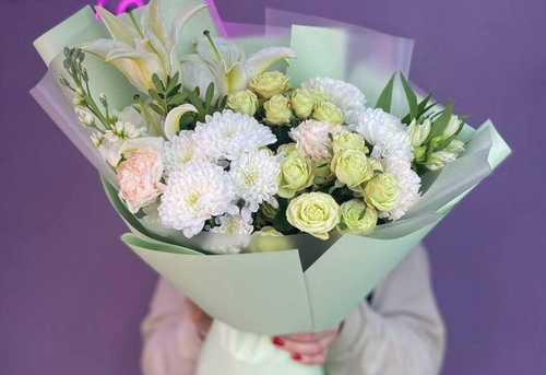 Букет цветы розы Premium доставка Flowers124