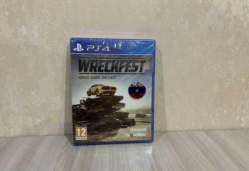 Wreckfest ps4. Новый диск