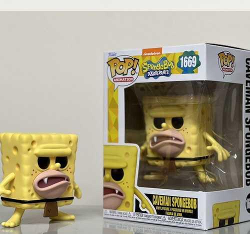 Фигурка Funko Pop Spongebob Caveman