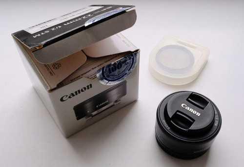 Canon EF-M 22mm f/2 STM