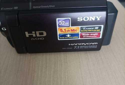 Цифровая видеокамера Sony HDR-CX360