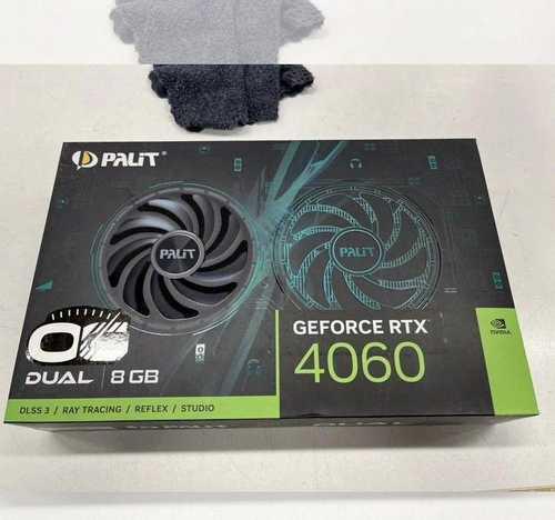 Видеокарта Palit nvidia GeForce RTX 4060 OC 8gb