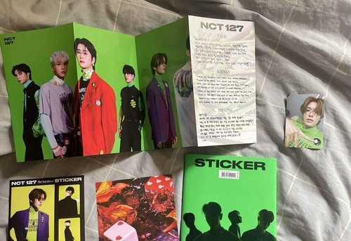 Sticker NCT 127 альбом