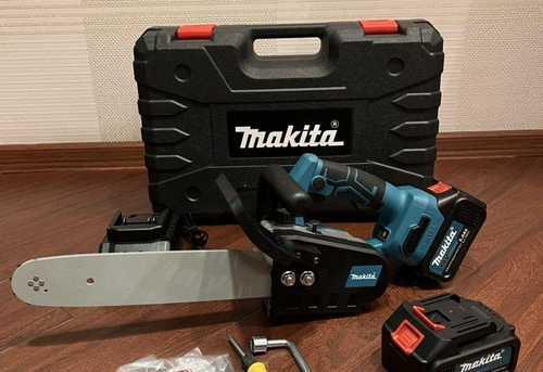 Аккумуляторная цепная пила makita бесщеточная 18V