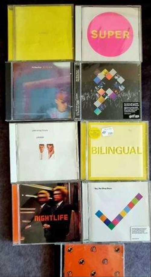 Альбомы Pet Shop Boys cd