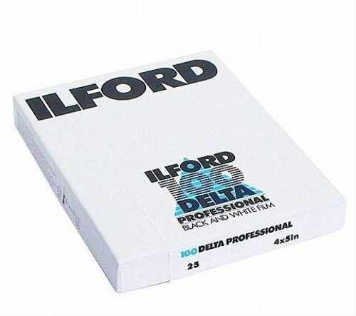 Новая листовая 4x5 пленка Ilford Delta 100