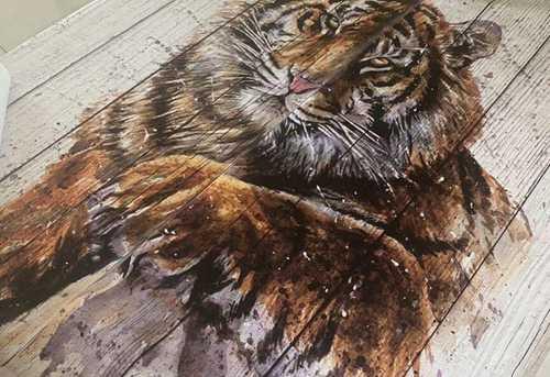 Фотообои с рисунком тигра