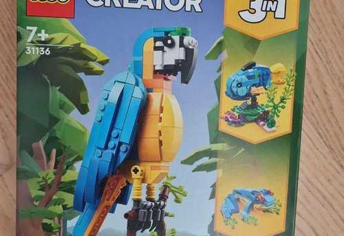 Lego Creator Exotic Parrot 31136 оригинал