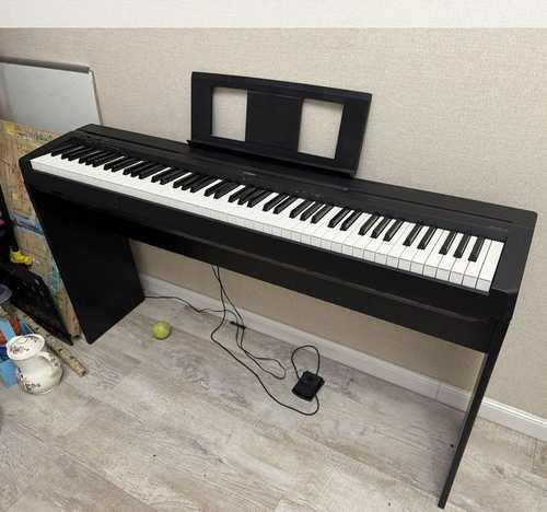 Цифровое пианино yamaha p 45 со стойкой