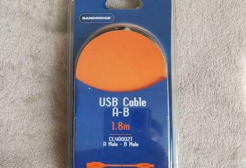USB кабель A B