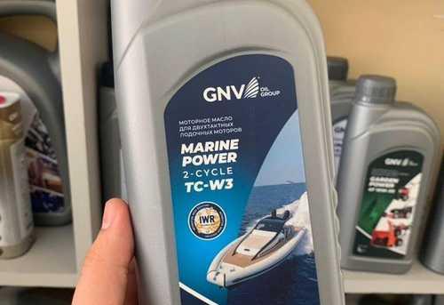 Лодочное масло GNV Marine Power 2-cycle TC-W3 1л