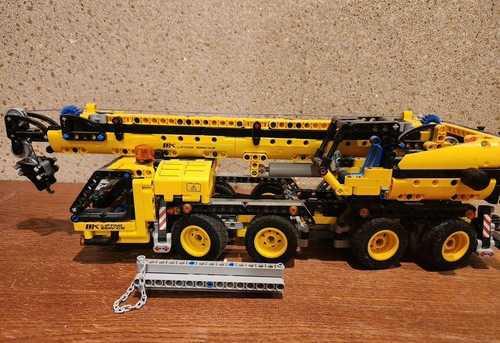 Lego technic 42108 кран в сборке