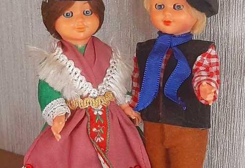 Две коллекционные куклы ГДР 15 см. Продаются парой