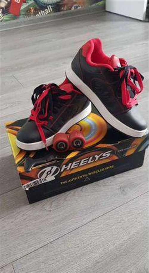 Кеды на роликах heelys