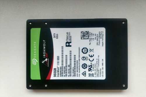 Диск SSD 2.5" Seagate IronWolf 110 NAS 960Gb