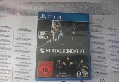 Игра Mortal Kombat Xl на Sony PS4
