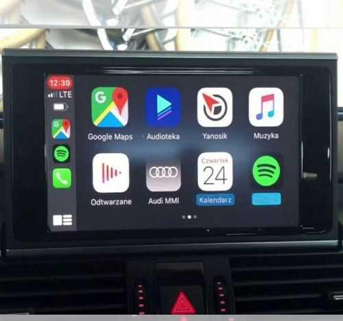 Беспроводной CarPlay Audi A4 A5 A6 A7 Q5 09-18 MMI