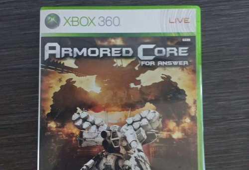 Игра Armored Core для приставки xbox 360