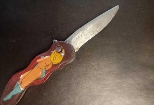 Нож складной брелок