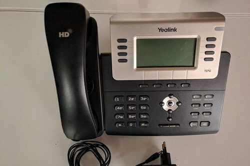 SIP-телефон Yealink SIP-T27G на 6 SIP-аккаунтов