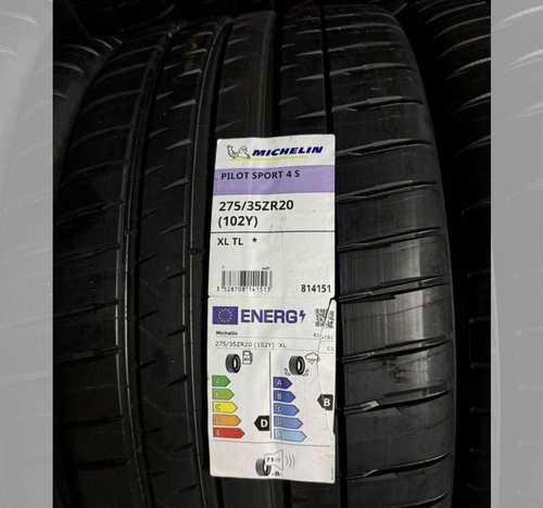 Michelin Pilot Sport 4 S 275/35 R20 и 285/35 R20 104Y