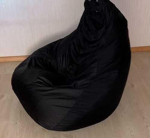 Кресло мешок груша черный