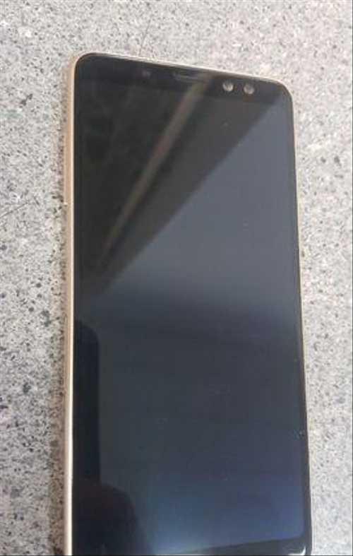 Дисплей samsung A8 A530 super amoled черн