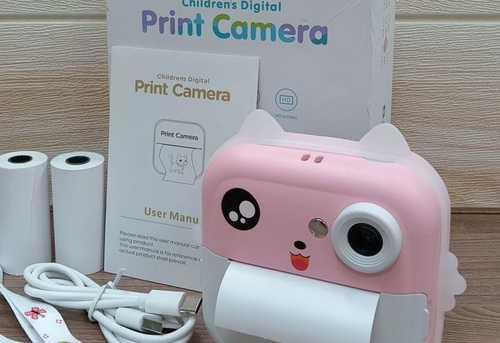 Детский фотоаппарат с быстрой печатью