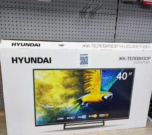 Телевизор 40" Hyundai H-led40ft3001 черный K (TR)