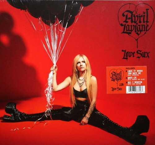 Виниловая пластинка Avril Lavigne - Love Sux (Blac