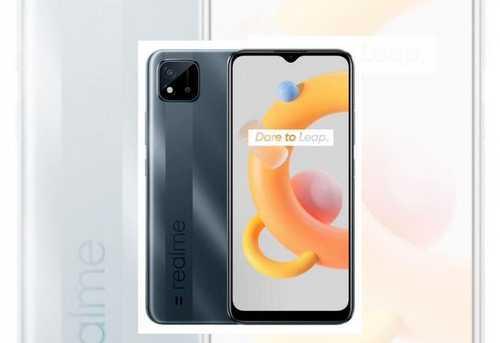 Realme C11 2/32GB (серый), новый