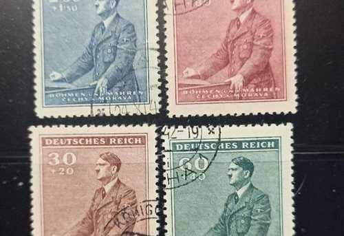Почтовые марки Германии 1942г. Серия