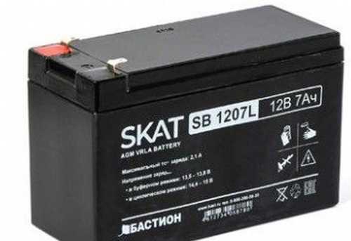 Skat SB 1207L, 12В, 7Ач, максимальный ток заряда 2