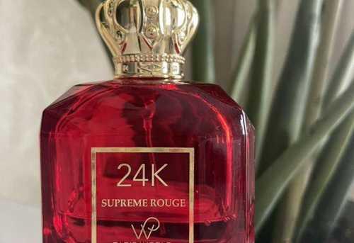 Paris world luxury 24K Supreme Rouge
