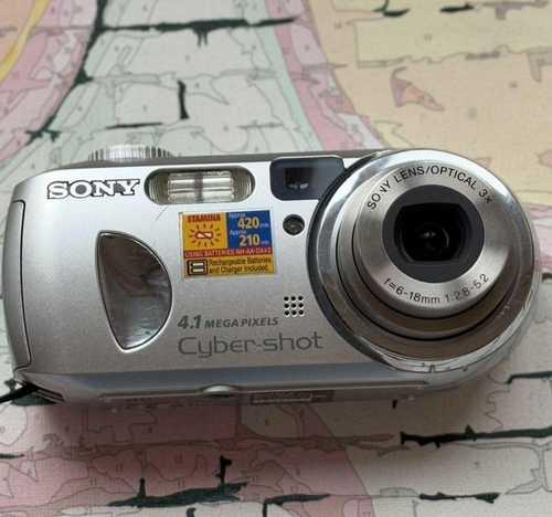 Sony Cyber-Shot DSC-P73 винтажная мыльница y2k