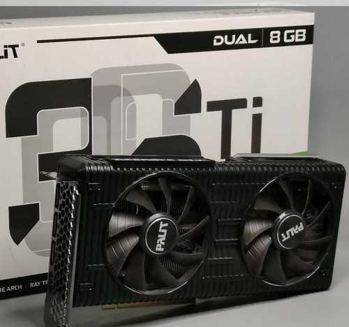 Видеокарта Rtx 3060 ti 8 gb Palit