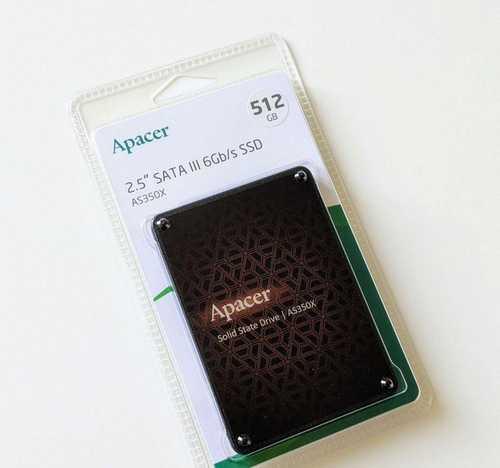 512GB Apacer AS350X / новый SSD накопитель