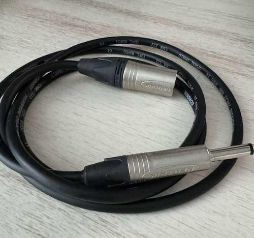 Небалансный xlr jack 6.3