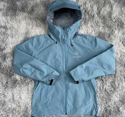 Ветровка arcteryx gore tex голубая