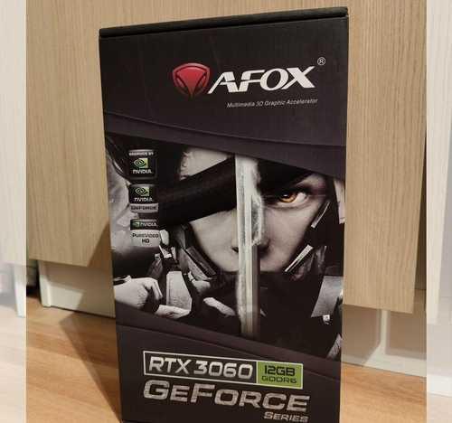 Видеокарта Afox RTX 3060 12GB Новая