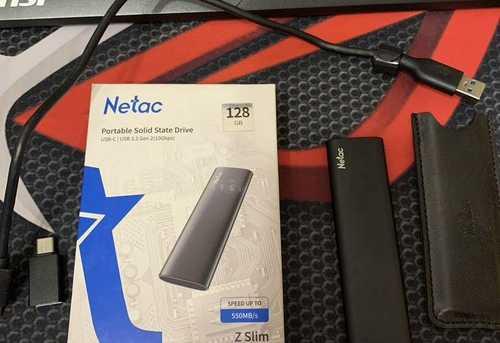 Внешний SSD диск Netac 128 gb usb 3.2
