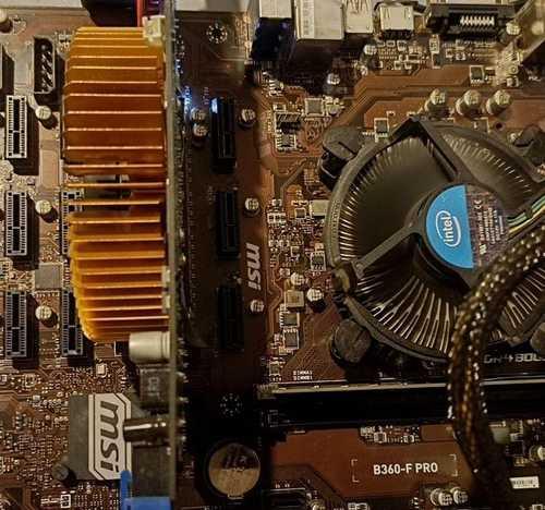 Материнская плата MSI B360-F PRO комплект