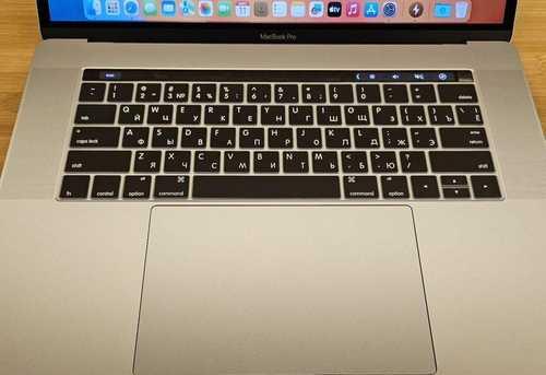 MacBook Pro 15 (2017), 512 ГБ, Core i7, 3.1 ГГц, RAM 16 ГБ, Radeon Pro 555 2 ГБ