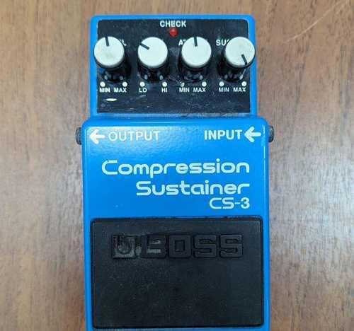 Гитарная педаль Boss CS-3